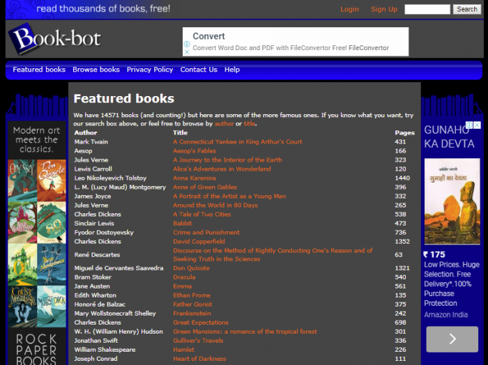 Free Books Online: 20 Websites with 50+ Million Books Free to Read!