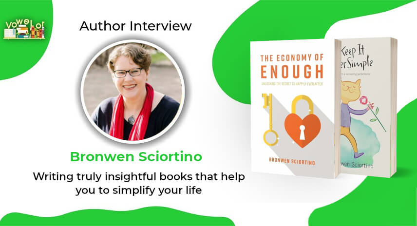 Author Bronwen Sciortino: Writing Insightful Books to Simplify Life